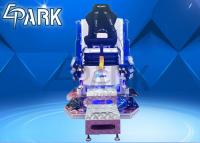 China Fiberglass And Plastic 9D VR Simulator /  2 Player Roller Coaster Arcade Machine for sale