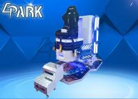 China Fiberglass And Plastic 9D VR Simulator /  2 Player Roller Coaster Arcade Machine for sale