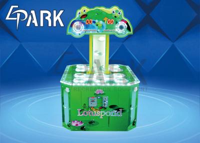 China Hit Frog 2 Players Amusement Game Machines Coin Pusher arcade video game machine for sale