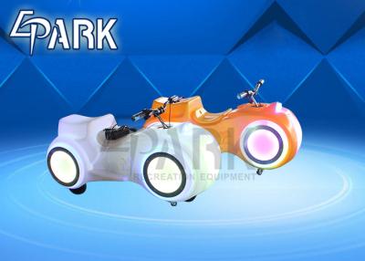 China Children Motor Battery Music Coin Operated Motorcycle Ride With Fiberglass Material for sale