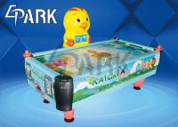 China Children Coin Operated Arcade Machines Fiber Glass Chicken Air Hockey Table For 2 Players for sale