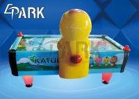 China Children Coin Operated Arcade Machines Fiber Glass Chicken Air Hockey Table For 2 Players for sale