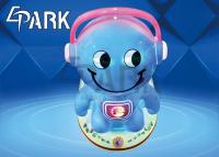 China Lovely Outdoor MP5 Screen Kids Swing Machine Coin Pusher For Movie Theater for sale