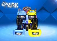 China Indoor Split Second  Coin Conjoined Racing Game Machine Two Player With Flashing Light And Rocking Music for sale