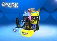 China Indoor Split Second  Coin Conjoined Racing Game Machine Two Player With Flashing Light And Rocking Music for sale
