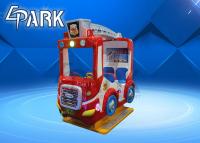 China English Version Fire Truck Kiddy Ride Machine Children Swing Car coin pull game machine for sale for sale