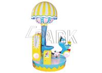 China Amusement Kiddy Ride Machine Funny Merry Go And Down Entertainment Bike game machine with swing and rotation for sale