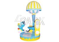 China Amusement Kiddy Ride Machine Funny Merry Go And Down Entertainment Bike game machine with swing and rotation for sale