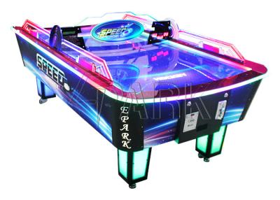 China Curved Surface Coin Operated Air Hockey Game Table For Shopping Center for sale