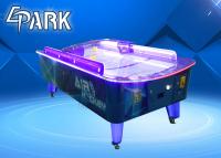 China Cute Coin Operated Arcade Machines L Size Curved Air Hockey Table for sale