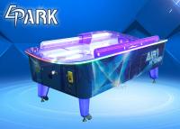 China Cute Coin Operated Arcade Machines L Size Curved Air Hockey Table for sale