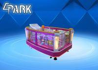 China Amusement Game Machines Coin Operated Arcade Foot Touch Screen With Lottery Ticket Print for sale