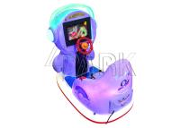 China Colorful Lighting Plastic Baby Swing Car / Kids Electric Car 400W 220V for sale