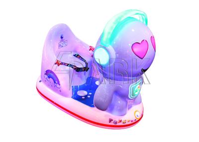 China 2020 EPARK lovely outdoor MP5 screen coin operated kiddie kids swing machines for sale