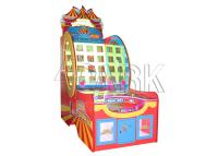 China Ball Monster Coin Pusher Arcade Vending Machine 16 Holes With Randomly Color Changing for sale