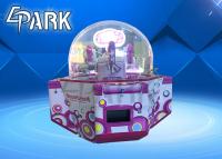 China Coin Operated Kids Amusement Redemption Game Machine / Sweet Land 4 Push Candy Claw Crane Machine for sale