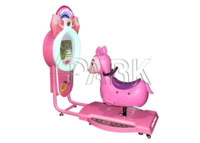 China Amusement Park Kids Horse Racing Game Machine / Coin Operated Kiddie Rides for sale