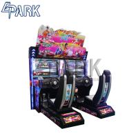 China Teenager Or Adult Car Racing Video Arcade Game Machine For Two Players for sale