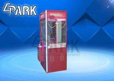 China Windmill Gift Crane Game Machine Coin Pull With LCD Screen Display for sale