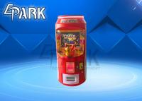 China Drinks Gift Prize Cola Shape Cabinet Vending Game Machine With 17 Inch Screen for sale