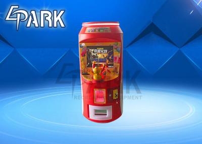 China Drinks Gift Prize Cola Shape Cabinet Vending Game Machine With 17 Inch Screen for sale