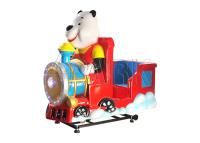 China FRP Material Kiddie Ride Machine Bear Swing Car B With Fake Screen CE Certificate for sale