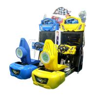 China Split Second Coin Operated Car Racing Game Machine Entertainment Driving Simulator for sale