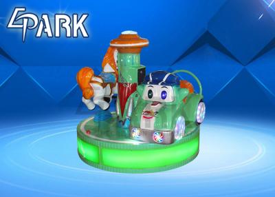 China Kids Amusement Revolving Carousel Kiddie Rides Coin Operated Rotating Games Two Players for sale