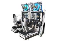 China Initial D8 Coin Operated Racing Game Machine / Exciting Race Car Simulator for sale
