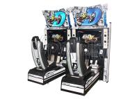 China Amusement Racing Arcade Video Game Machine Flame Car Simulator Ce Certificate for sale