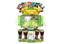 China Tambourine Tribe Music Video Game Ticket Redemption Machine  Easy To Operate for sale