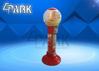 China 1 Player Amusement Game Machines , Capsule Toy Coin Vending Machine Red And Yellow Blue for sale