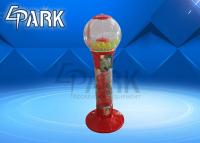 China 1 Player Amusement Game Machines , Capsule Toy Coin Vending Machine Red And Yellow Blue for sale
