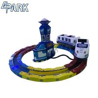 China Attractive Kiddie Ride Machine Electric Train , Track Amusement Game Machine for sale