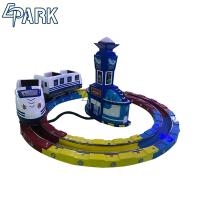 China Attractive Kiddie Ride Machine Electric Train , Track Amusement Game Machine for sale