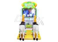 China Cheap price coin operated storefront video horse racing game EPARK children swing rides on machine for sale for sale