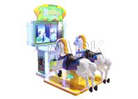China Coin Pusher 3d Swing Horse Racing Games Machine Moto Video Car Simulator for sale