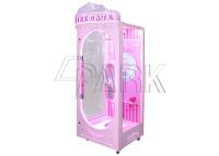China Pink Date Cut Prize Arcade Games Machines With Infrared Sensor LCD Screen Display for sale