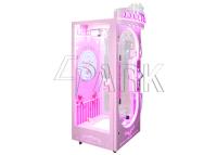 China Pink Date Cut Prize Arcade Games Machines With Infrared Sensor LCD Screen Display for sale