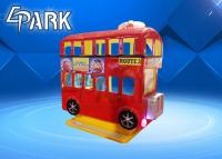 China Amusement park equipment EPARK London Bus 3 seats swing kids ride on machine game Machine for sale