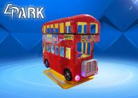 China Amusement park equipment EPARK London Bus 3 seats swing kids ride on machine game Machine for sale
