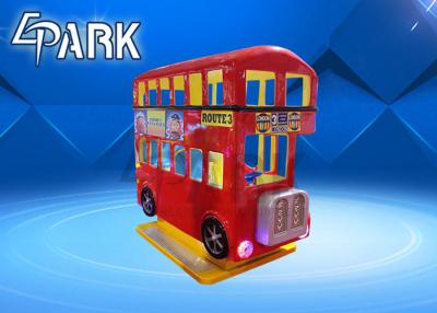 China Amusement park equipment EPARK London Bus 3 seats swing kids ride on machine game Machine for sale