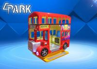 China EPARK London Bus swing rocking kiddie ride car 3 Seats RED earn money arcade game machine  for sale for sale