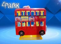 China EPARK London Bus swing rocking kiddie ride car 3 Seats RED earn money arcade game machine  for sale for sale
