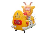 China Plastic portable coin operated kids electric rocking car EPARK mini amusement ride on swing machine for sale