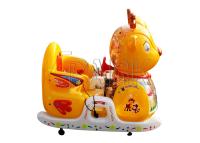 China Plastic portable coin operated kids electric rocking car EPARK mini amusement ride on swing machine for sale