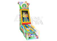China 500W Amusement Game Machines / Bowling Alley Simulation Indoor Playground Shot Ball Redemption Ticket Arcade Machine for sale