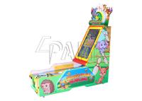 China Individual Bowling Single Player Amusement Game Machines Coin Pull For Holiday Resort for sale
