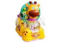 China Fantastic Deer Park Baby Rocking Car Game Machine With Clever Music for sale