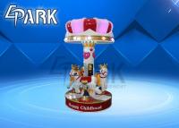 China 3 Players Amusement Game Machines Happy Childhood Carousel Ride Three People for sale